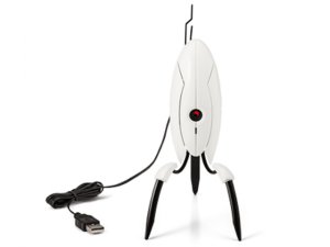 ThinkGeek Portal 2 Sentry Turret USB Desk Defender ポータル2 セントリータレット USB ...